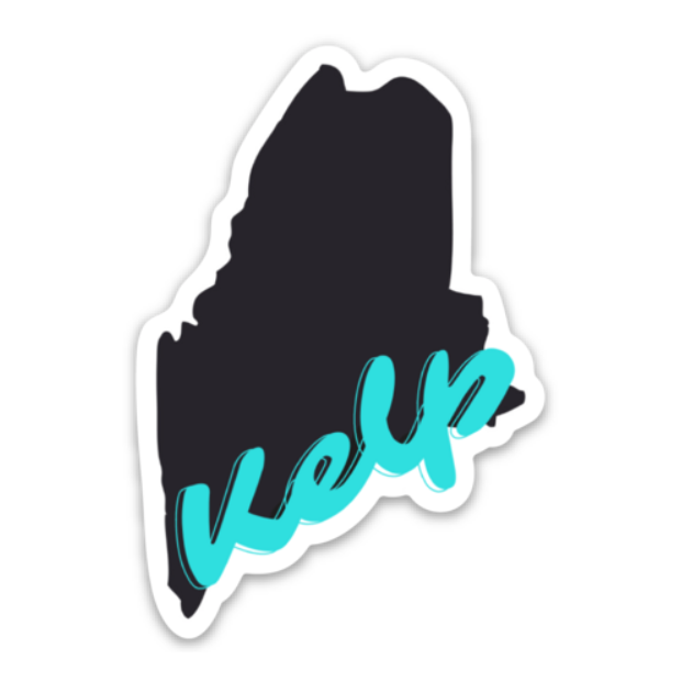 Maine Kelp Sticker – Heritage Seaweed