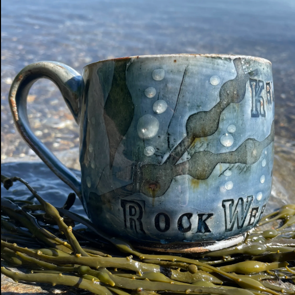 Seaweed Mug · Seaweed Inspired Ceramics · Samara Yandell – Heritage Seaweed