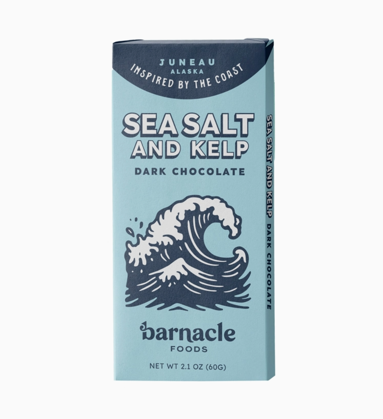 Sea Salt & Kelp Dark Chocolate Bar · Barnacle Foods – Heritage Seaweed