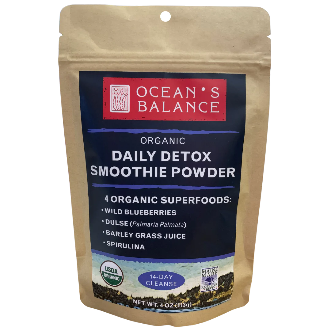 Organic Daily Detox Smoothie Powder · Ocean's Balance – Heritage Seaweed