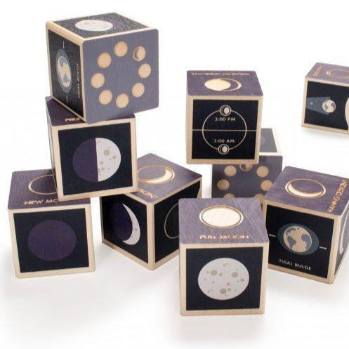 Moon Phases · Wood Blocks | Heritage Seaweed